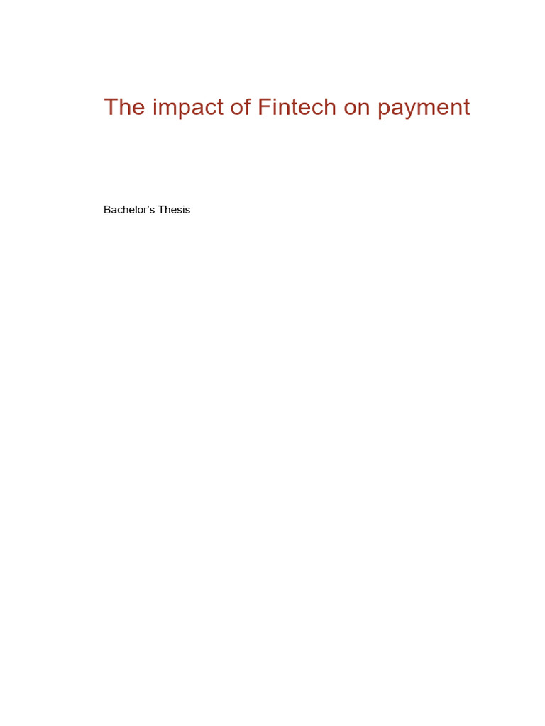 Mandunga_Kimpembe | PDF | Finance & Money Management | Financial Technology