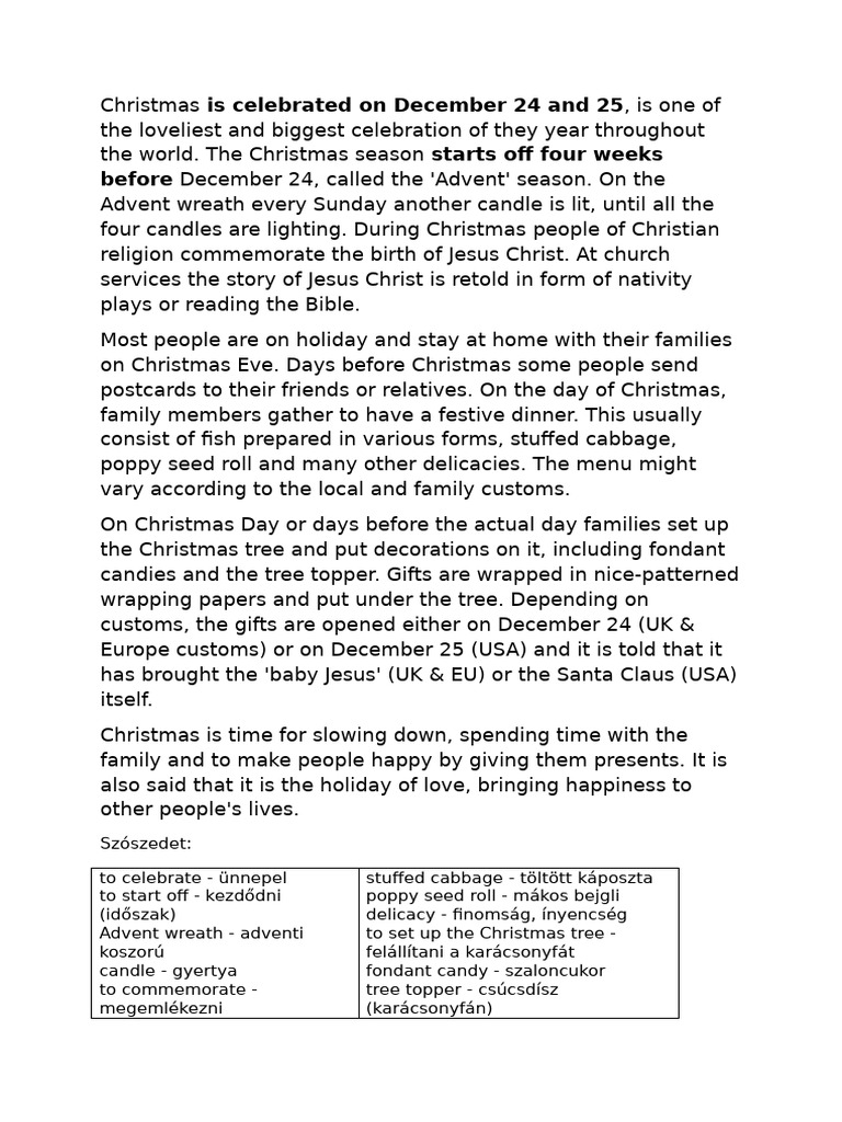 Christmas | PDF