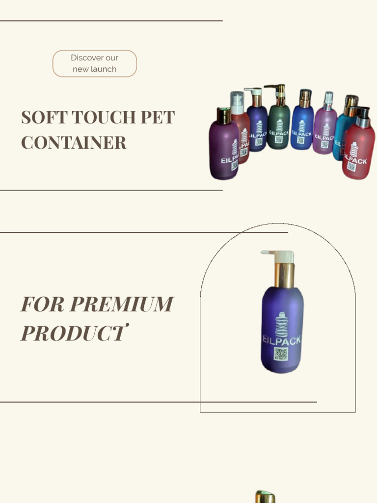 Soft Touch Containers | PDF