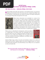 Boey Kim Cheng's "Report to Wordsworth" Analysis | PDF | Metre (Poetry ...