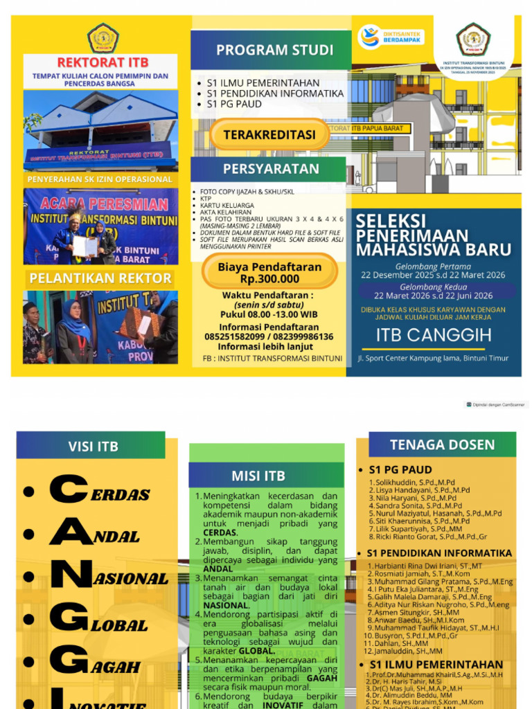 Brosur SPMB New | PDF