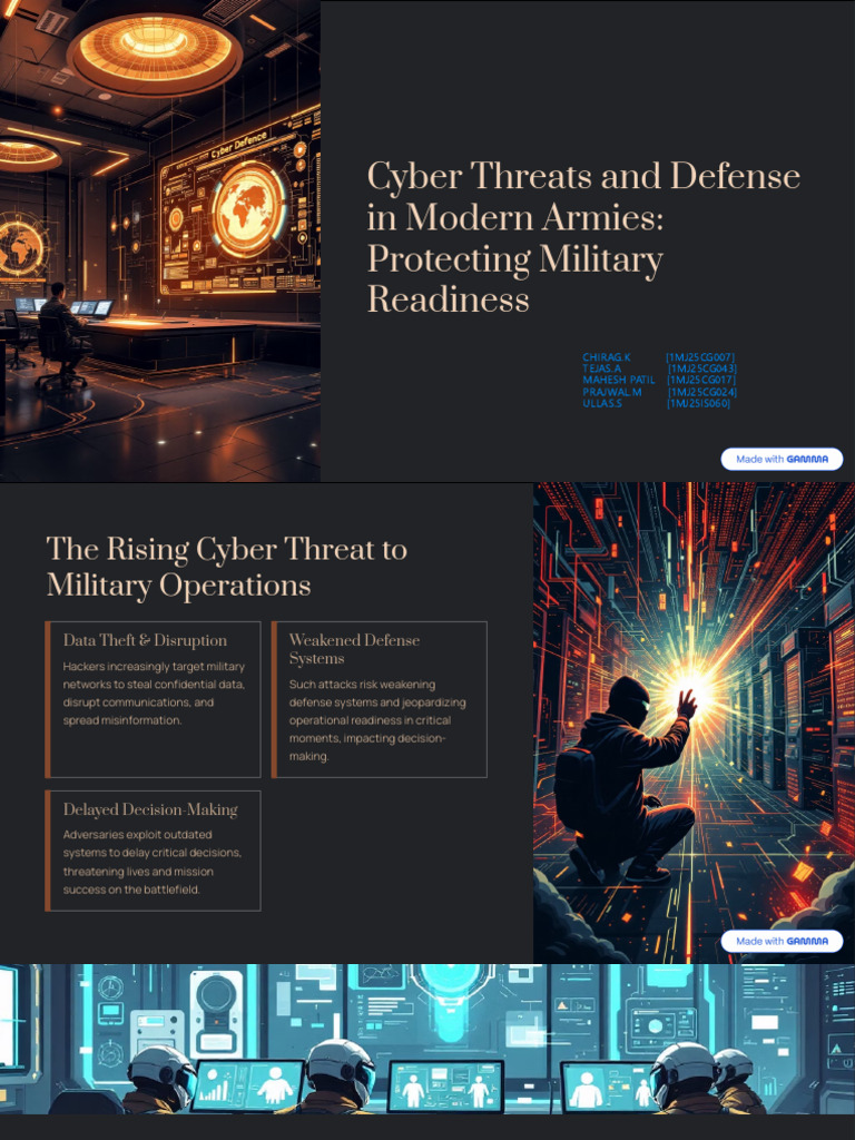 Cyber Threats and Defense in Modern Armies Protecting Military ...