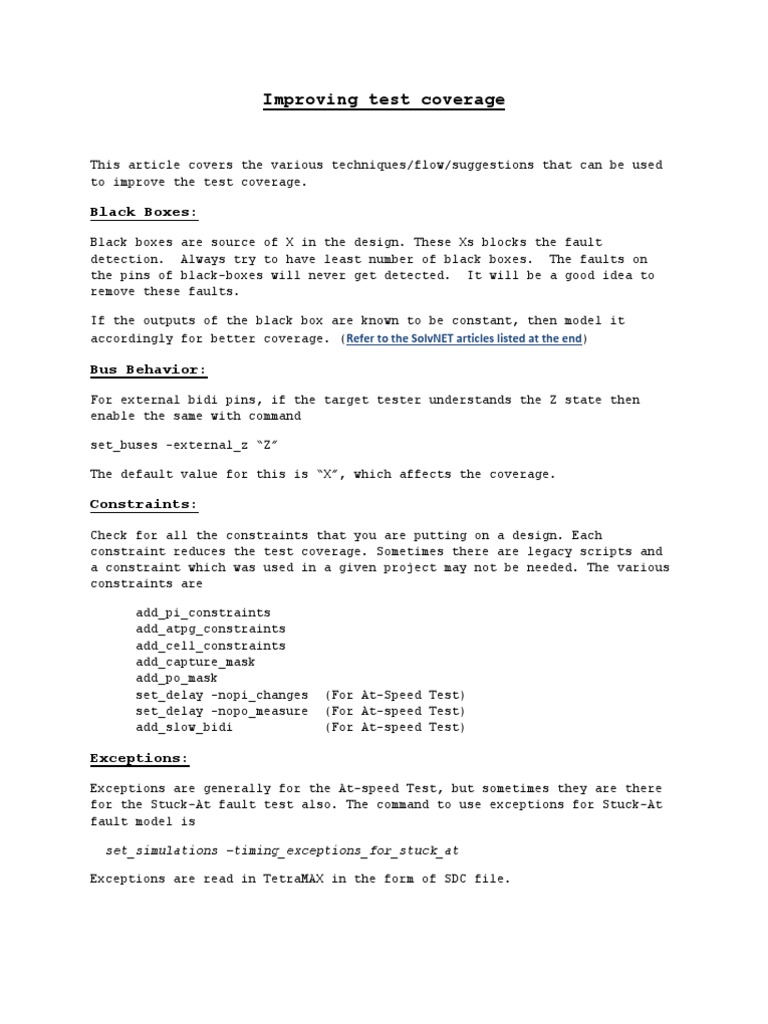 Improving Test Coverage.2 | PDF | Digital Technology | Computer Engineering