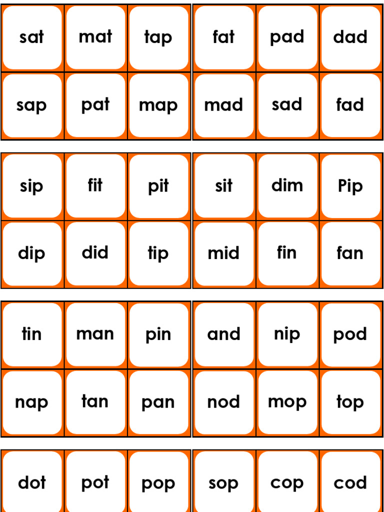 BIG CARDS Guided Phonics + Beyond Decodable Word Cards Freebie | PDF