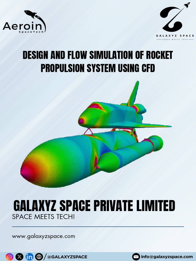 Design and Flow Simulation of Rocket Propulsion System Using CFD | PDF ...