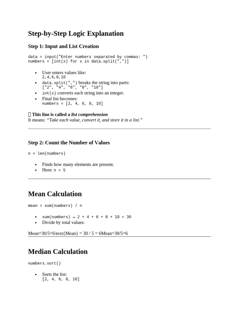 Experment-1 Explanation | PDF | Machine Learning | Mode (Statistics)