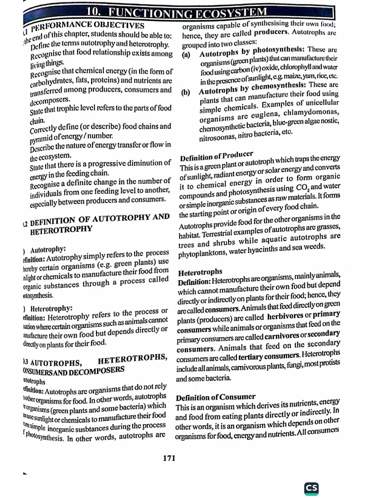 Functioning Ecosystem | PDF