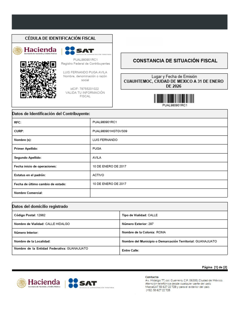 Pual 980901 Rc 1 | PDF | Gobierno