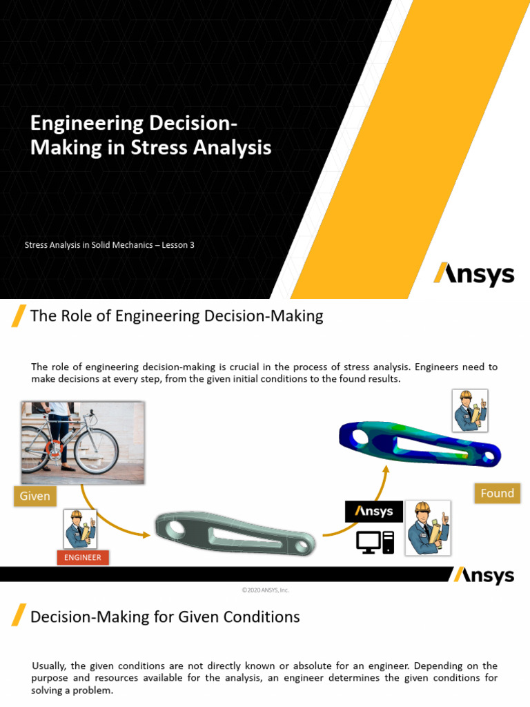Lesson 3 Engineering Decision Making in Stress Analysis | PDF | Stress ...