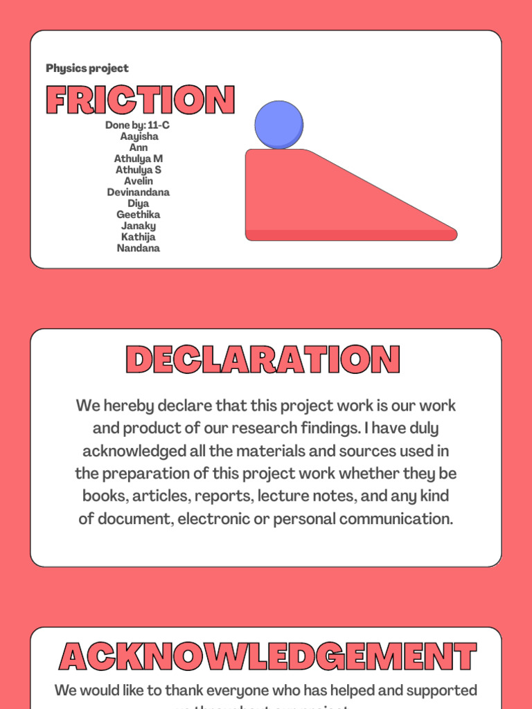 Friction and Gravity Presentation | PDF | Friction | Force
