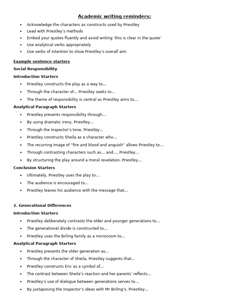 Academic Writing Reminders | PDF