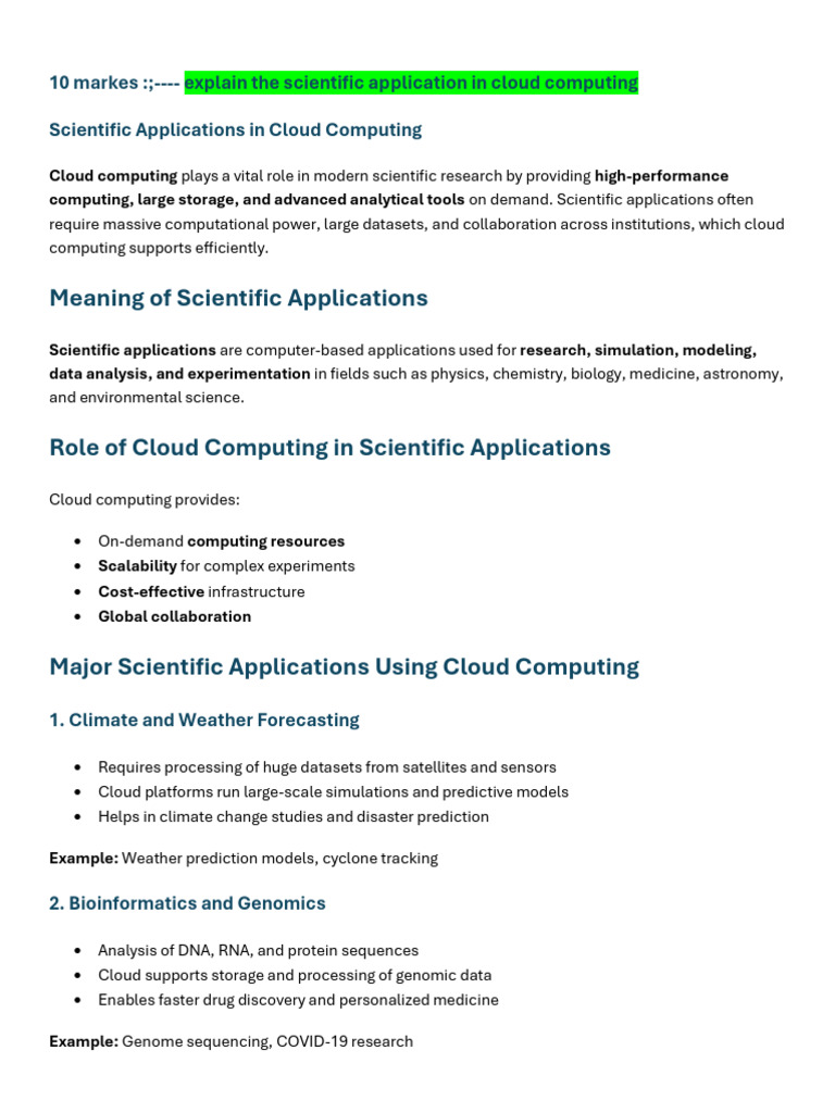 Cloud Computing | PDF | Cloud Computing | Software As A Service
