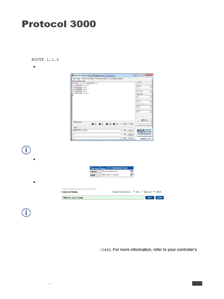 Kramer Protocol 3000 | PDF | Parameter (Computer Programming) | Input ...