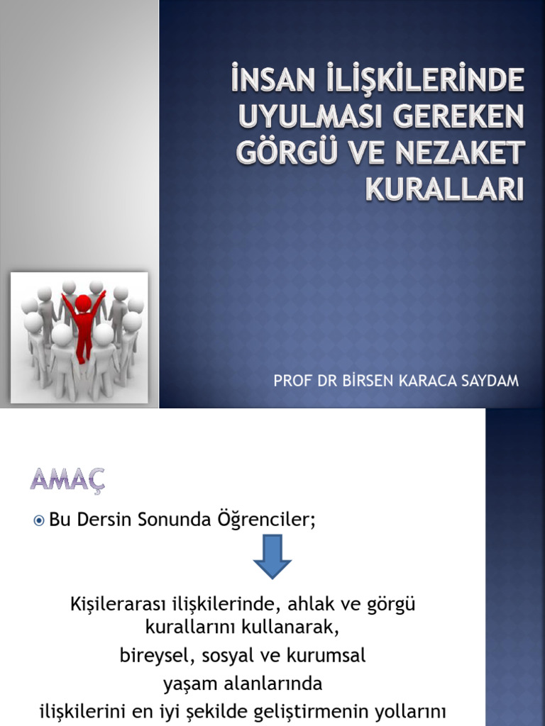 7 Gorgu Nezaket Kuralları | PDF