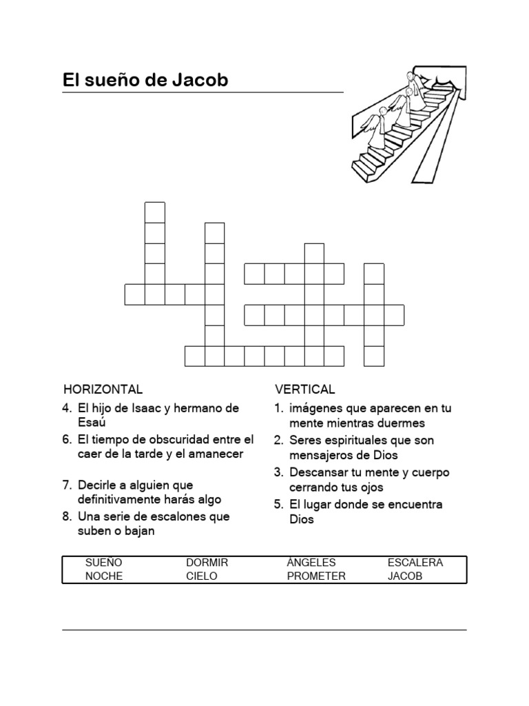 Jacobs Dream Esp Crossword | PDF