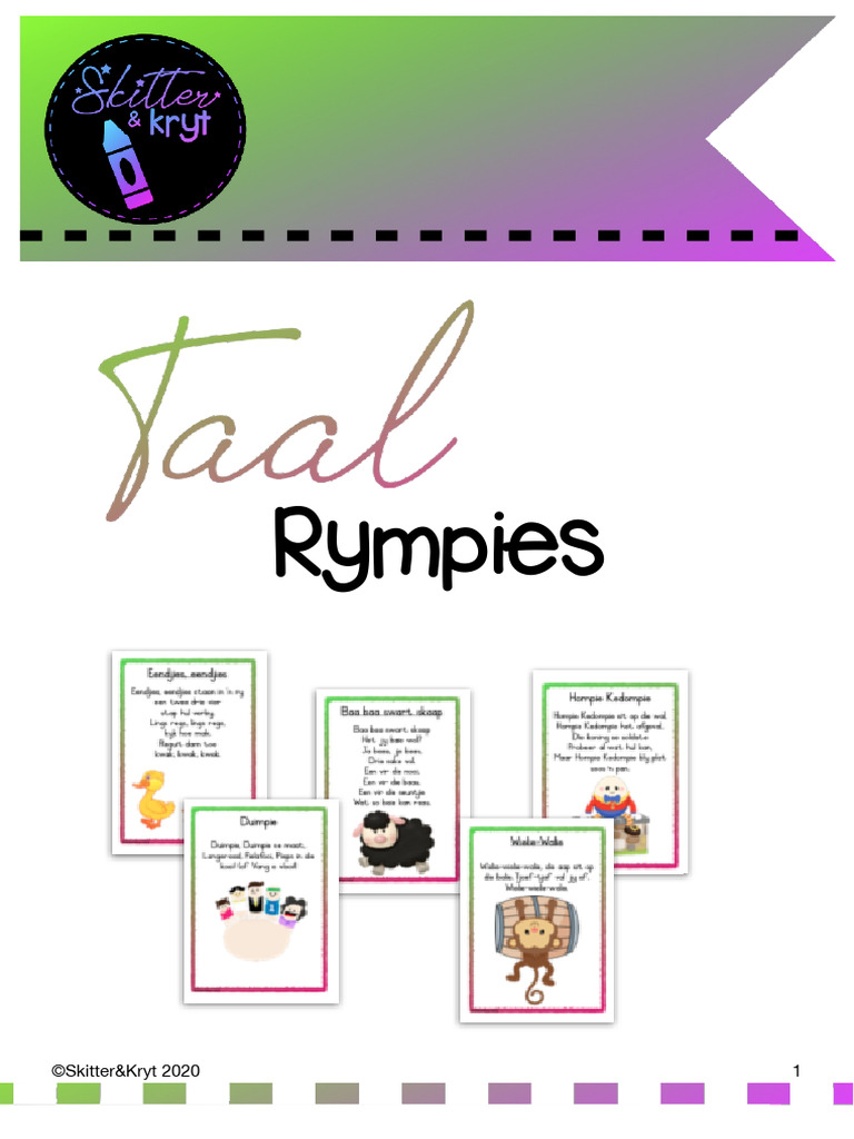 Rympies: ©Skitter&Kryt 2020 1 | PDF