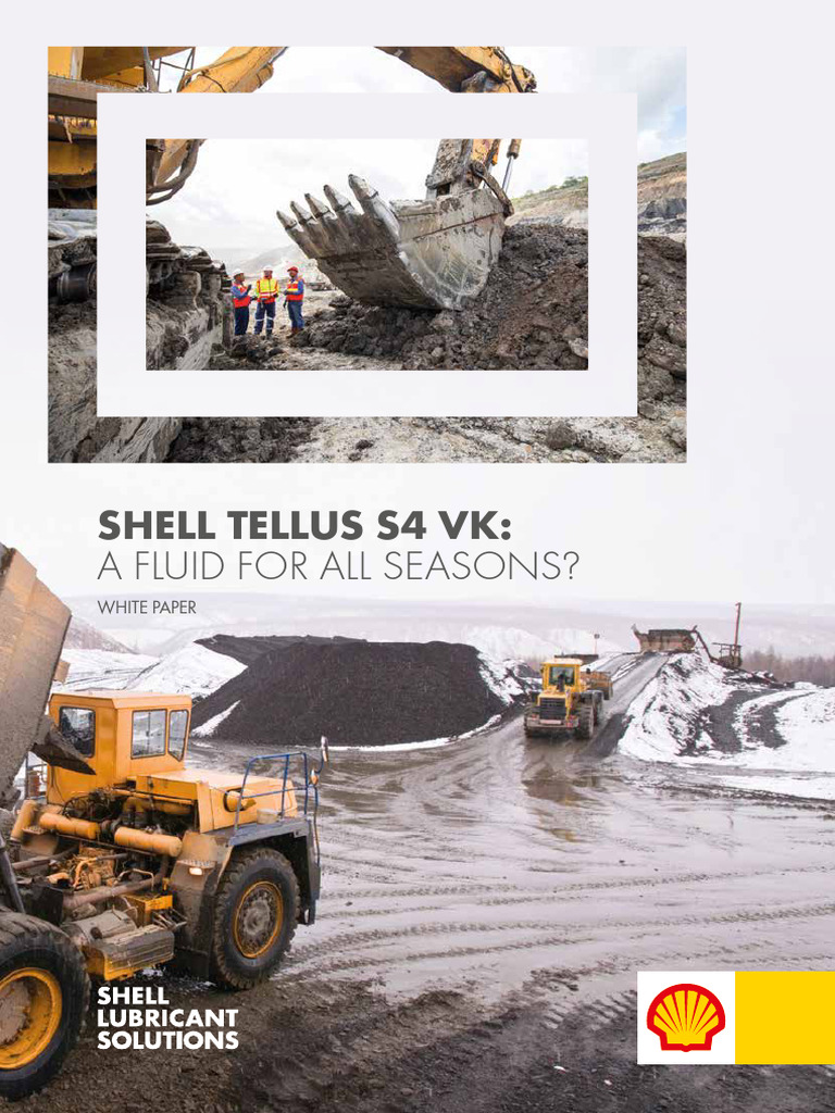 Shell Tellus s4 VK White Paper | PDF | Viscosity | Pump
