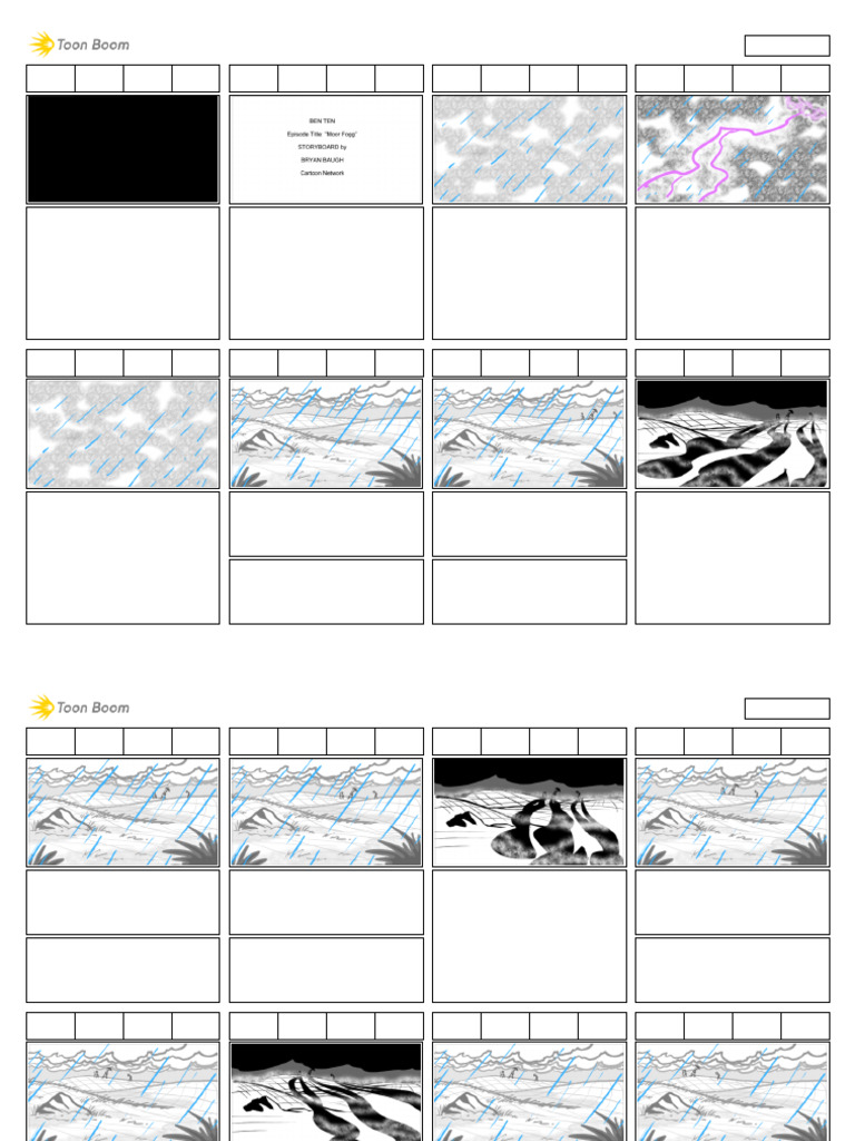 Ben Ten Moor Fogg Storyboard | PDF