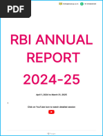 RBI Annual Report 2024-25 Overview | PDF | Reserve Bank Of India ...