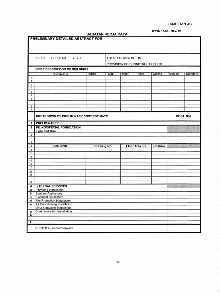 Sample Pda Form | PDF