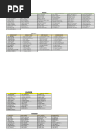 Grade 5 Class Lists 2025-2026 | PDF