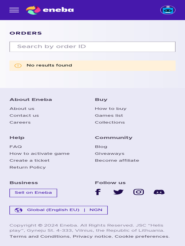 Orders Eneba | PDF