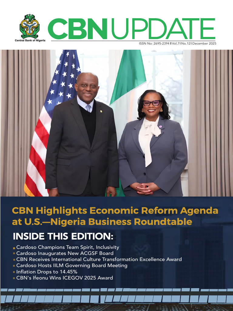 CBN Update December 2025 Edition | PDF | Regulatory Compliance | Economies