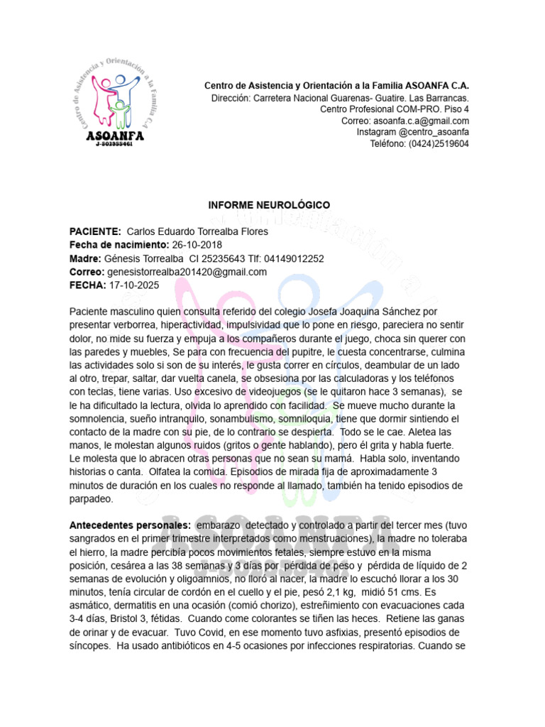 Carlos Eduardo Torrealba | PDF | Enfermedades y trastornos