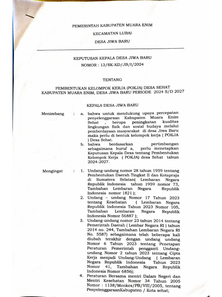 2024 Lubai-Jiwa Baru | PDF