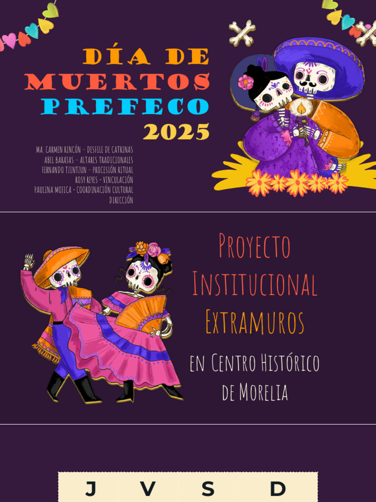 Día de Muertos Proyecto 2025 para Asesores y Jefes de Grupo | PDF