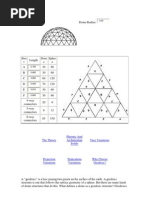 Geodesic Dome Construction Guide | PDF | Dome | Building Engineering