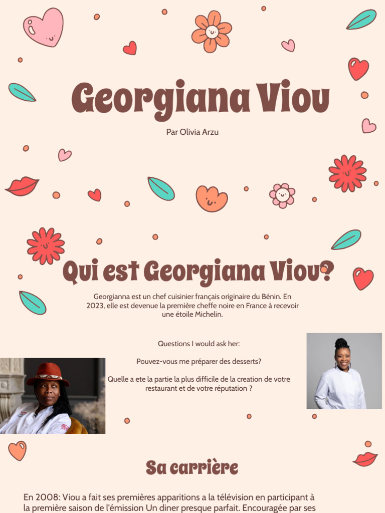 Georgiana Viou - Google Slides | PDF