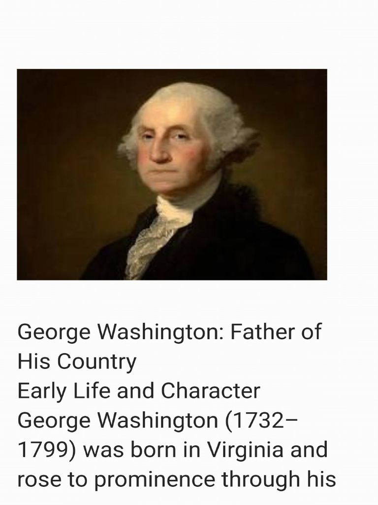 George Washington | PDF