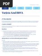 Tarjeta Azul BBVA: Beneficios y Requisitos | PDF | Tarjeta de crédito ...
