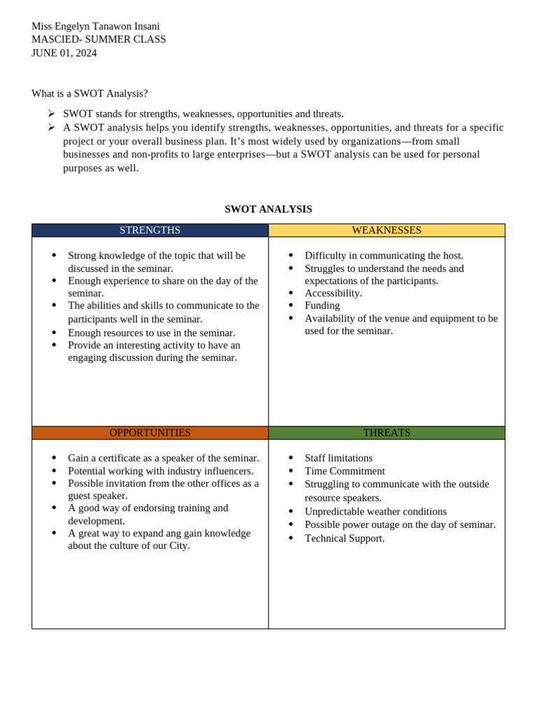 swott | PDF