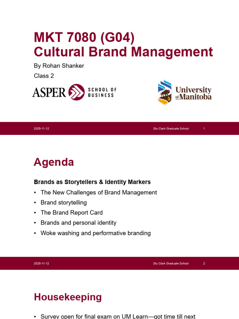 Class 2. Branding & Storytelling | PDF | Brand | Marketing
