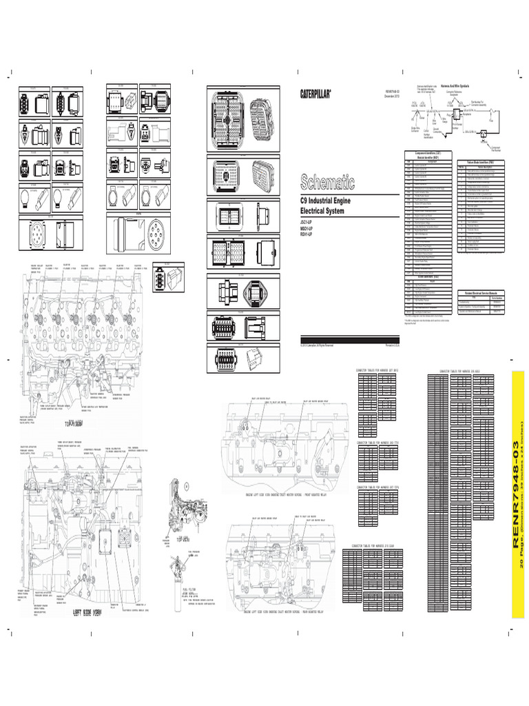 Schematic C9 (1) | PDF | Electrical Connector | Fuel Injection