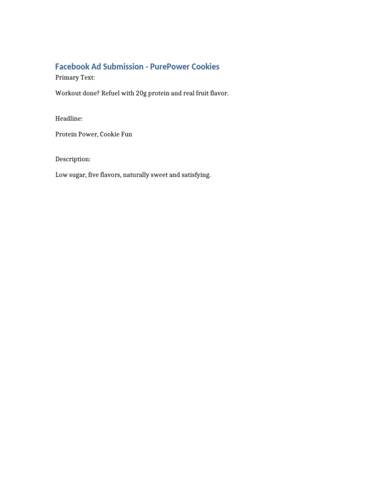 PurePower Facebook Ad Option1 | PDF