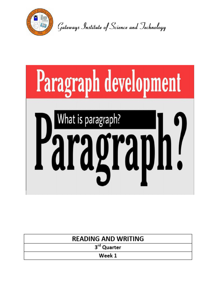 Lesson 1 Reading and Writing | PDF