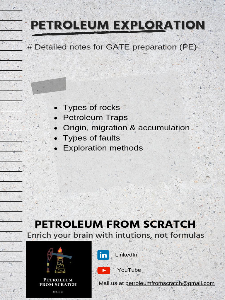 Petroleum Exploration Gate 2020 | PDF