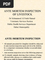 Chapter 1 Meat Inspection Procedures | PDF | Animal Slaughter | Meat