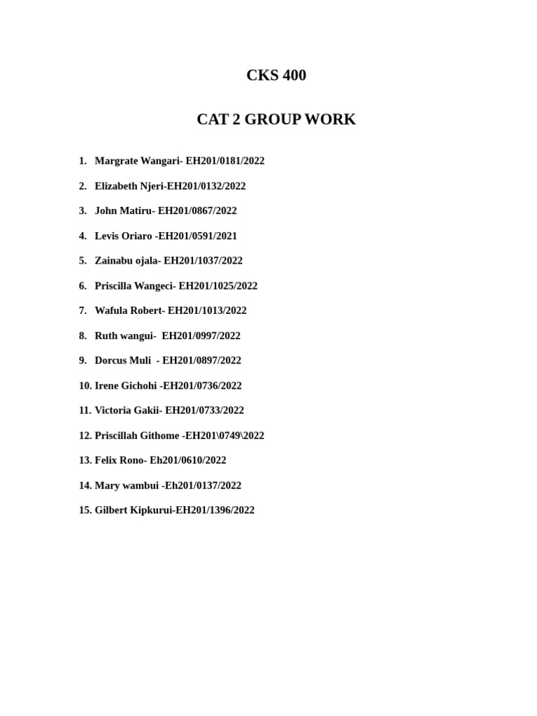 CKS 400 | PDF