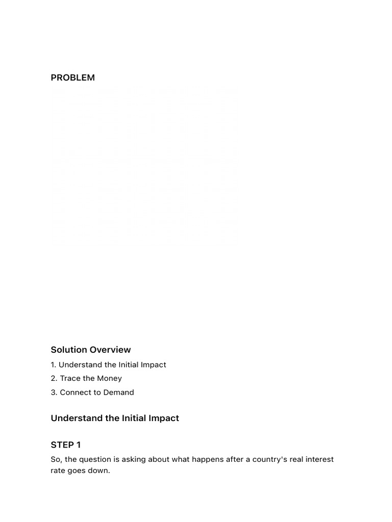 Studdy Solution Steps 2 | PDF | Exports | Currency Appreciation And ...