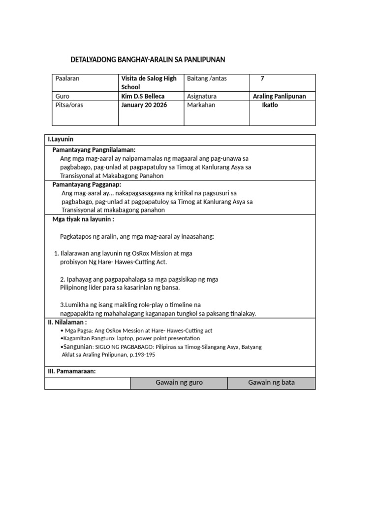 Ang OsRox Mession at Hare- Hawes-Cutting Act-WPS Office | PDF