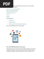 Recruiting Booster Datasheet | PDF | Oracle Corporation | Recruitment