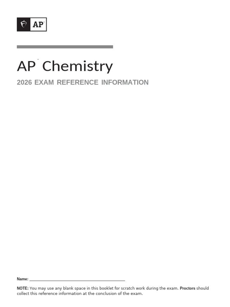 AP Chemistry Equations Sheet | PDF | Mole (Unit) | Gibbs Free Energy