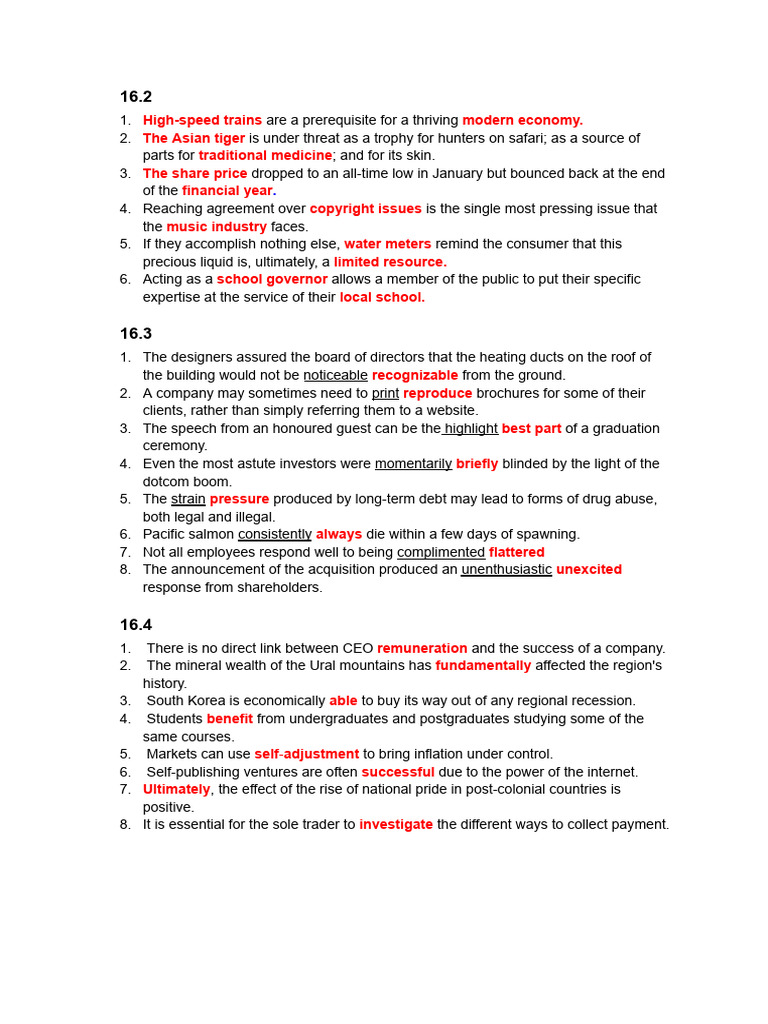 Extra Point Tasks | PDF | Economies