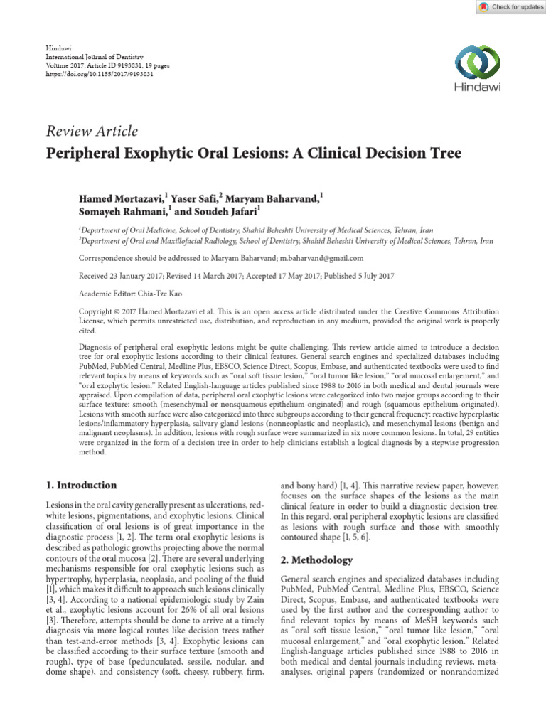 International Journal of Dentistry - 2017 - Mortazavi - Peripheral ...