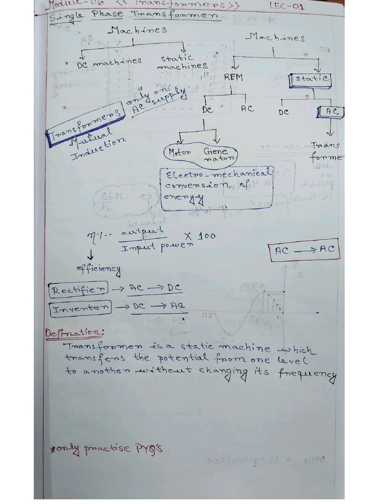 Module-6 - Transformer | PDF