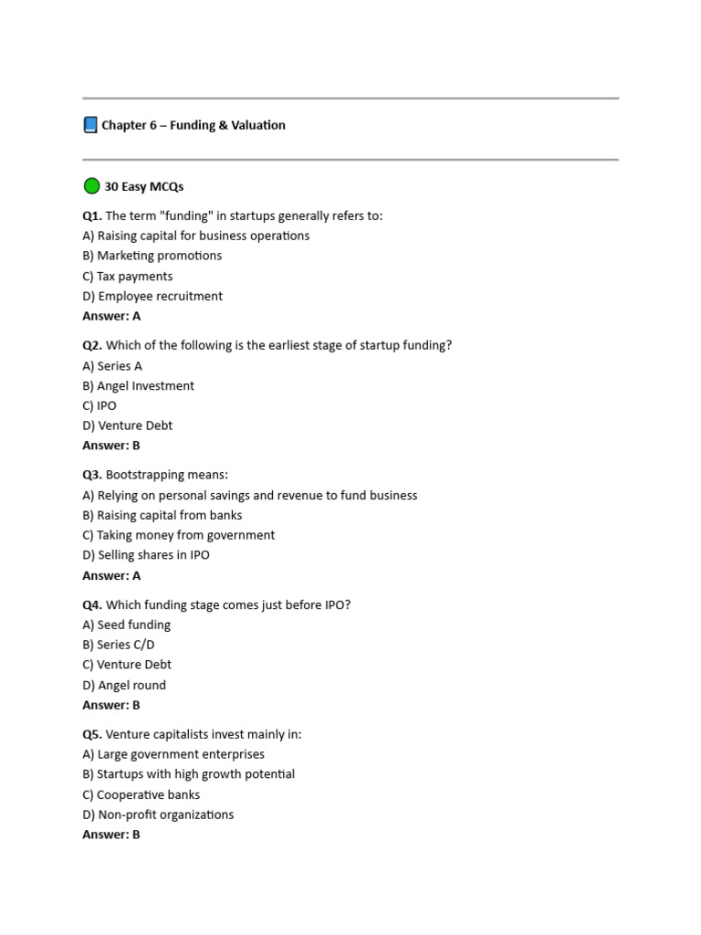 CH-6 | PDF | Valuation (Finance) | Corporate Finance
